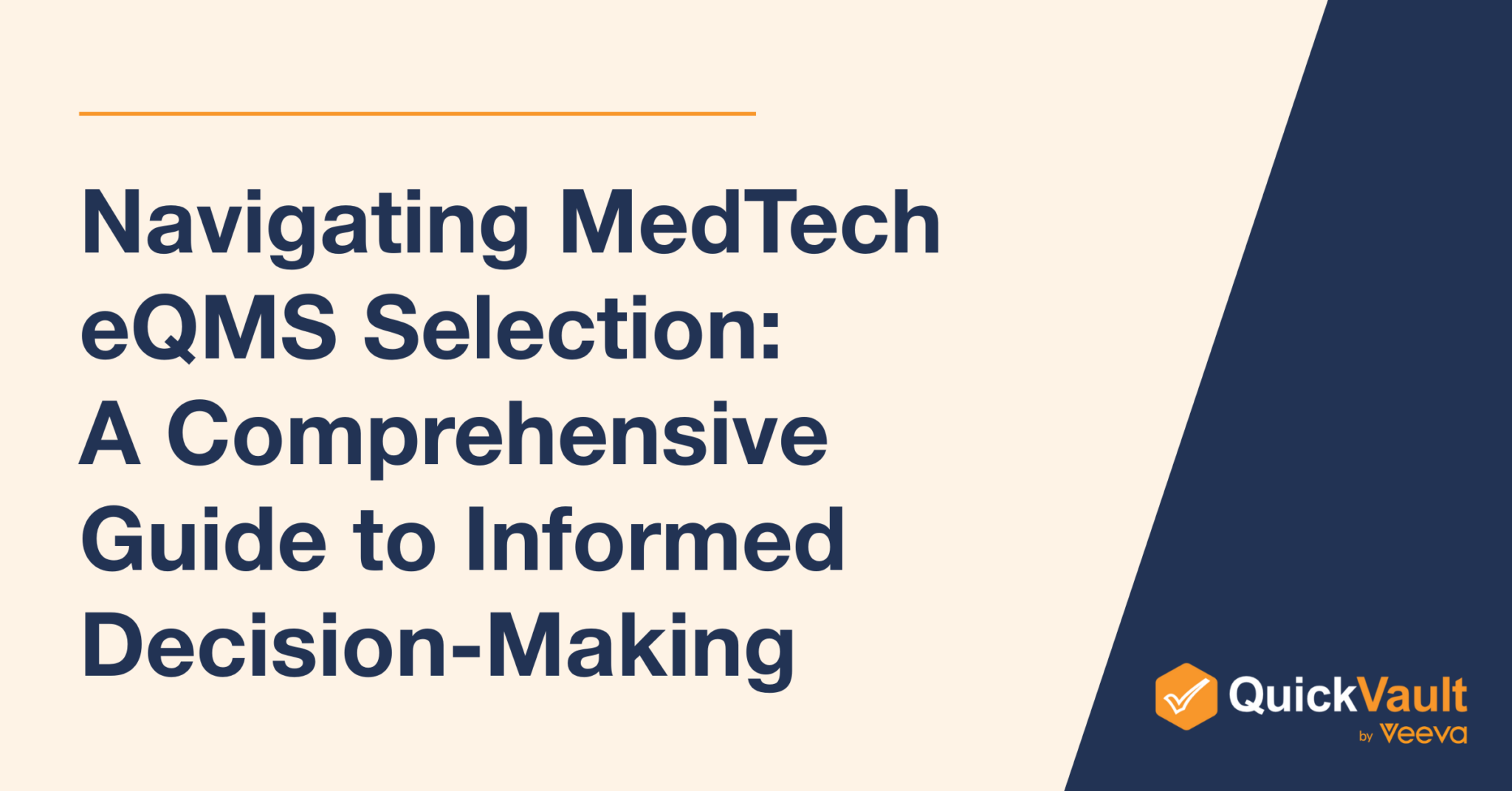 Navigating MedTech eQMS Selection: A Comprehensive Guide to Informed ...